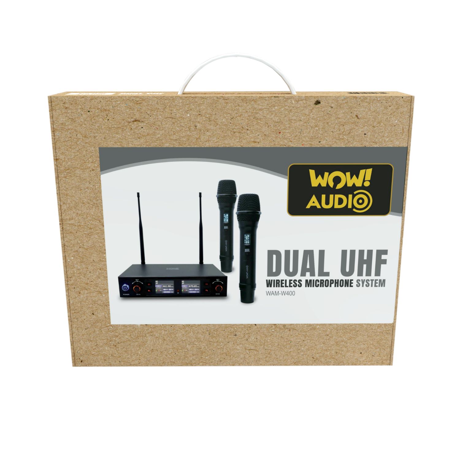 WOW! Audio Dual UHF Wireless Microphone System - Official Site of WOW ...